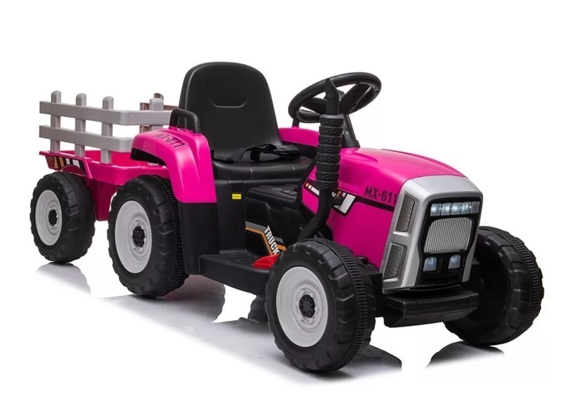 Traktor na akumulator Model 261 roze
Traktor na akumulator Model 261 roze