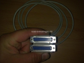 25pin zenski kabal za PC komponente-parallel port