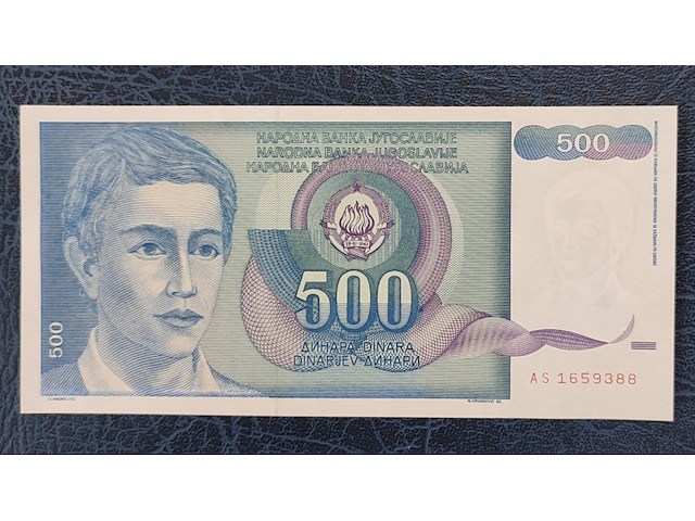 500 DINARA 1990 UNC