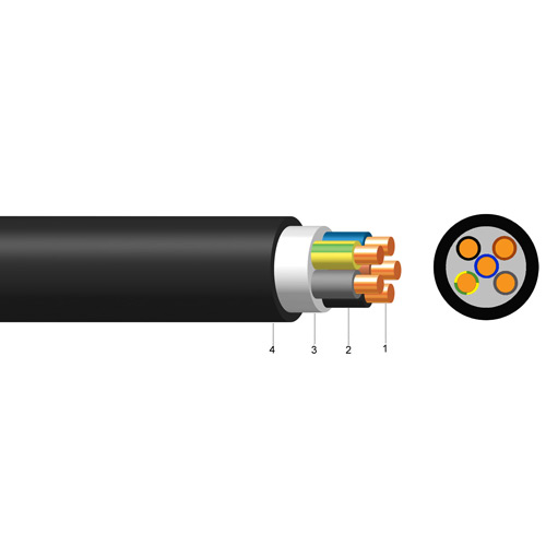 Provodnik N2XH-J 5x4mm²