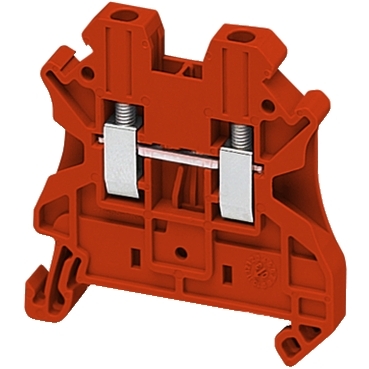 SE Linergy standardna redna stezaljka-2.5mm² 24A jednostruka 1×1 vijčana-crvena