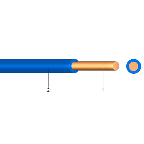 Provodnik P H07V-U 2.5mm² Plavi