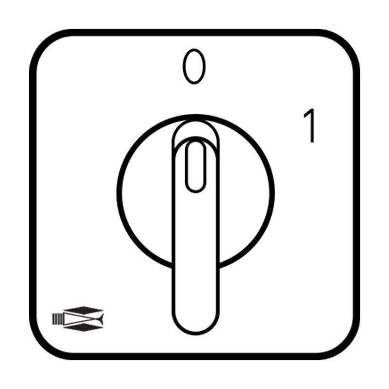 Grebenasta Sklopka MN-10-90-U /1p / 0-1