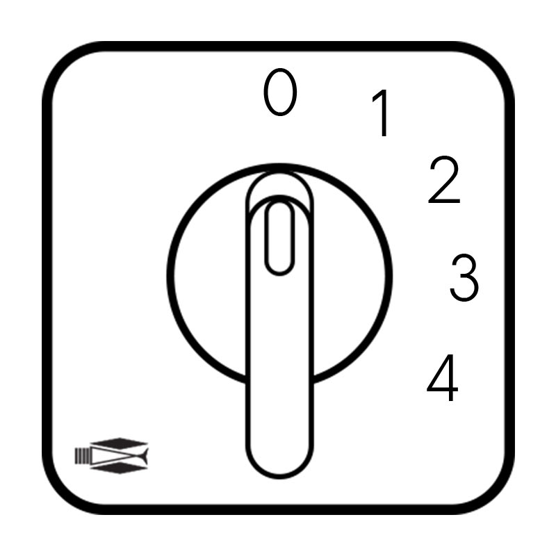 Gr. sklopka MN 10-109-U /1p/0-4