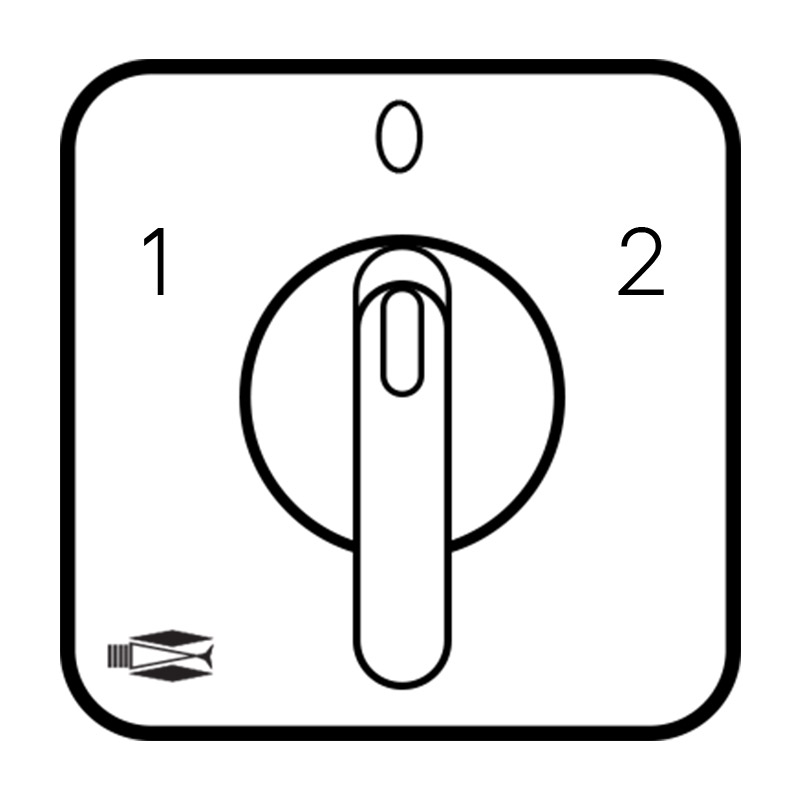 Gr. sklopka MN 10-51-U /1p/1-0-2