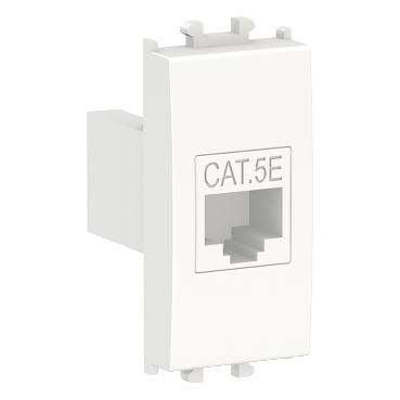 SE Easy Styl komunikaciona utičnica RJ45 Cat 5 UTP 1M bela