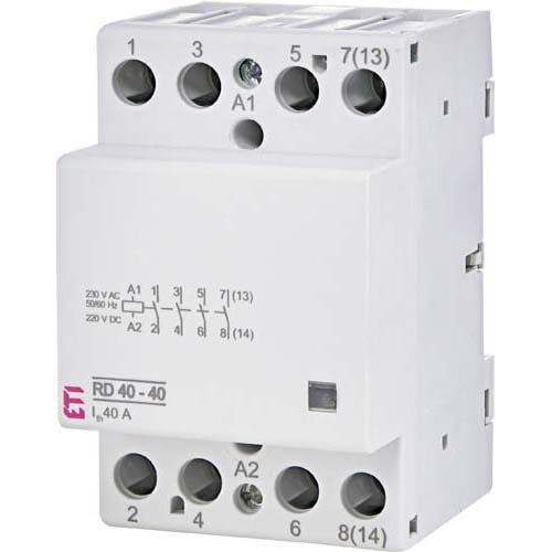 ETI Modularni kontaktor RD 40-40-230V AC/DC
