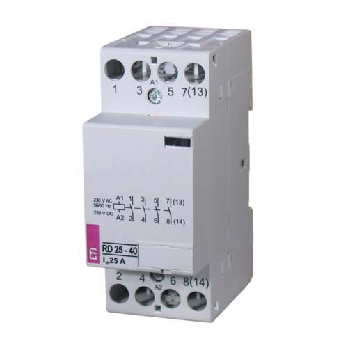 ETI Modularni kontaktor RD 25-04-24V AC/DC