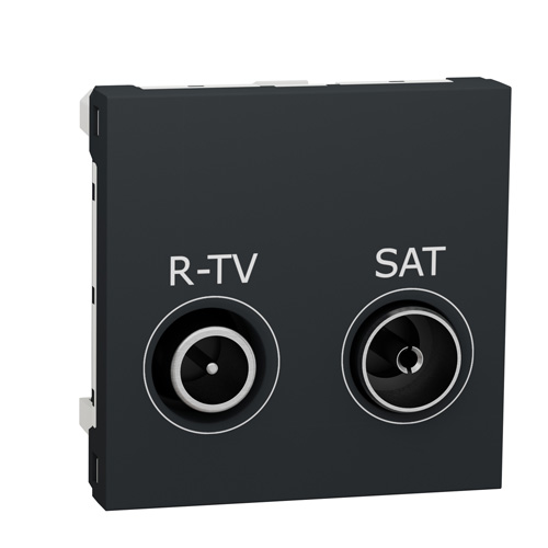 SE New Unica Utičnica R-TV SAT završna 2 modula antr