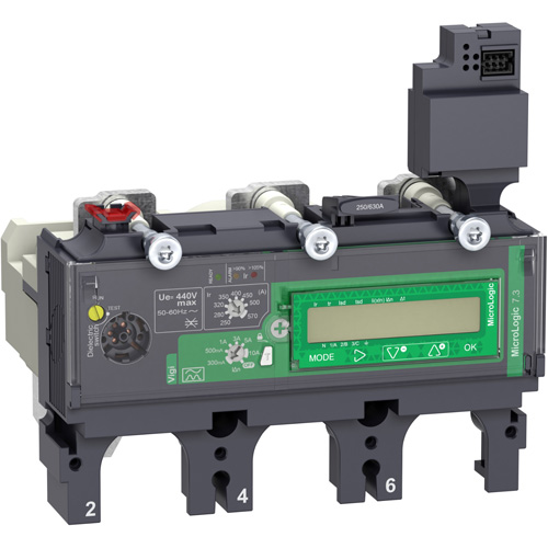 SE zaštitna jedinica MicroLogic 7.3 E za ComPacT NSX 630 prekidače elektronska struja 570A 3P 3d