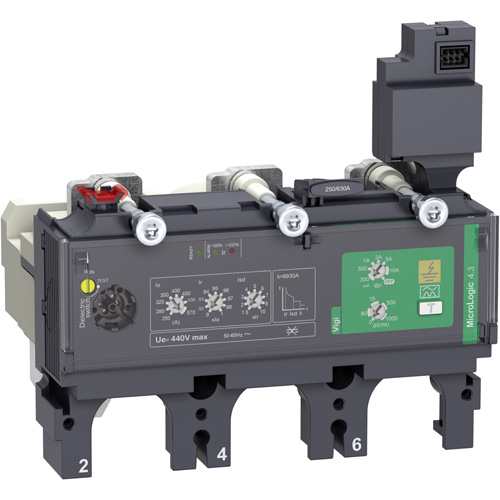 SE zaštitna jedinica MicroLogic 4.3 za ComPacT NSX 400/630 prekidače elektronska struja 400A 3P 3d