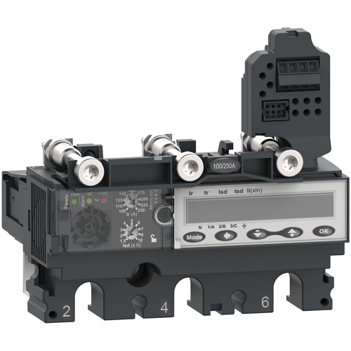 SE zaštitna jedinica MicroLogic 5.2 AZ za ComPacT NSX 100/160/250 prekidače elektronska struja 100 A 3P 3d