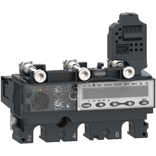 SE zaštitna jedinica MicroLogic 6.2 E za ComPacT NSX 160/250 prekidače elektronska struja 160A 3P 3d