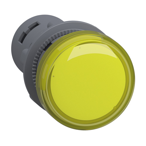 SE Signalna lampica plastična žuta Ø 22 mm sa ugrađenim LEDom 380…400V AC protiv interferencije