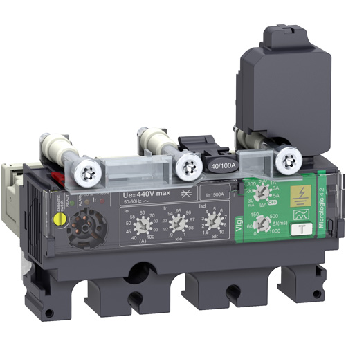 SE Zaštitna jedinica MicroLogic 4.2 za prekidače ComPact NSKS 100/160/250 elektronski sa oznakom 100A 3 pola 3d