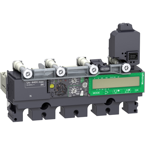 SE Zaštitna jedinica MicroLogic 72 E AL za prekidače ComPact NSKS 100/160/250 elektronski sa oznakom 100A 4 pola 4d