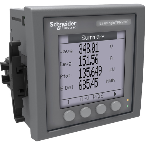 SE EasyLogic PM2230 Power & Energy meter up to the 31st harmonic LCD display RS485 class 0.5S