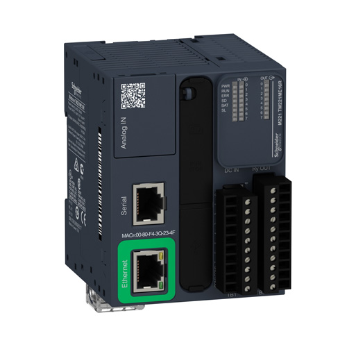 SE Kontroler m221 16 io relejni ethernet