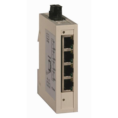 SE Connexium unmanaged switch 4 ports for copper + 1 port for fiber optic