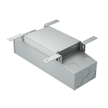 SE OptiLine 50 – podna metalna kutija – 6/8 modula – siva