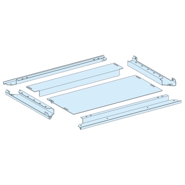 SE dvodelna kablovska uvodnica, IP30, Š = 800 mm, D = 400 mm
