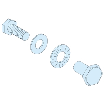 SE zavrtnji za spojni element 2x10mm Linergy BS horizont./vert. sabirnica – 20 kom.