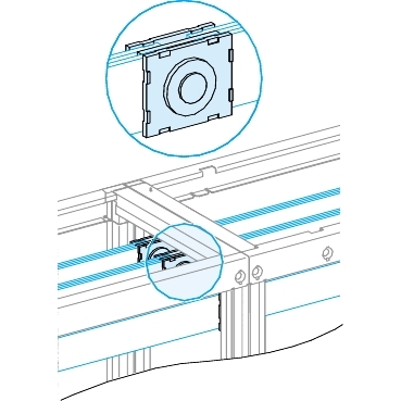 SE spojni element za 50/60mm sabirnicu/Linergy BS horizontalna sabirnicu