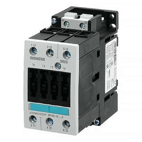 SIEMENS kontaktor AC-3 50A 22kW 400V 230V AC