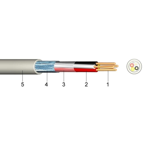 Provodnik J-Y(St)Y (TI-44) 2x2x0.6mm²