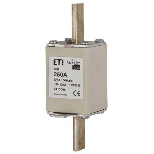 ETI osigurač za specijalne namene M1 bat 250A/80V DC