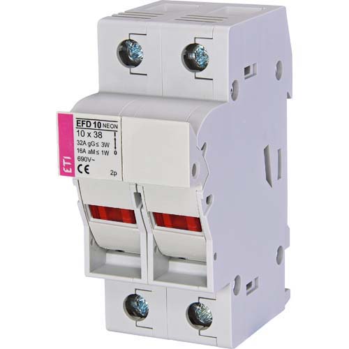 ETI Fuse-switch disconnectors EFD 10 2p NEON