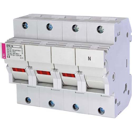 ETI Fuse-switch disconnectors EFD 14 3p+N LED