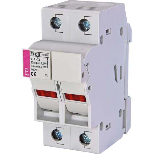 ETI Fuse-switch disconnectors EFD 8 2p NEON AD