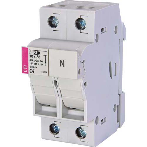 ETI Fuse-switch disconnectors EFD 10 1p+N AD