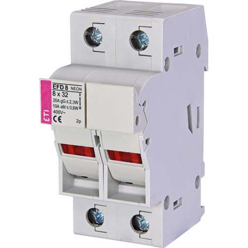 ETI Fuse-switch disconnectors EFD 8 2p NEON