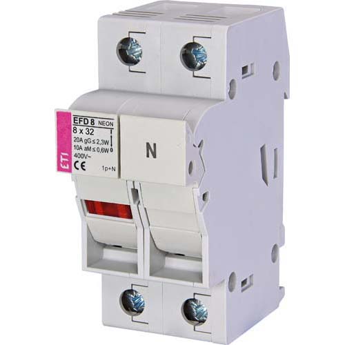 ETI Fuse-switch disconnectors EFD 8 1p+N NEON