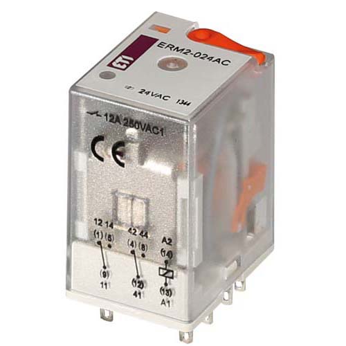 ETI Plug-in ERM relays ERM2-024AC