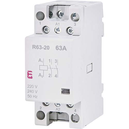 ETI Modularni kontaktor R 63-20 230V