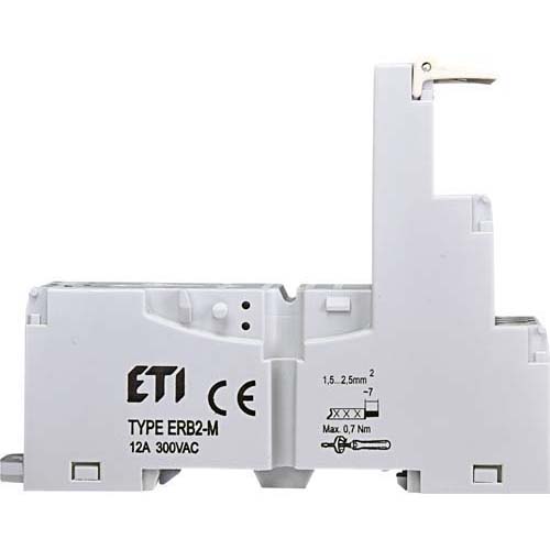 ETI Sockets and accessories for ERM ERB2-M