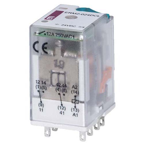 ETI Plug-in ERM relays ERM2-024DCL