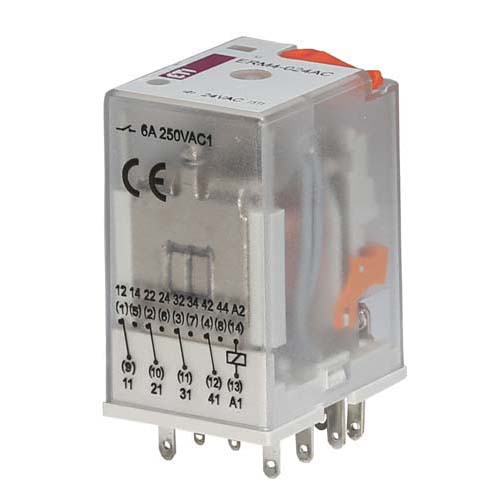 ETI Plug-in ERM relays ERM4-024AC