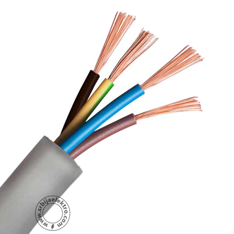 Kabel licnasti PP/J 4x2.5