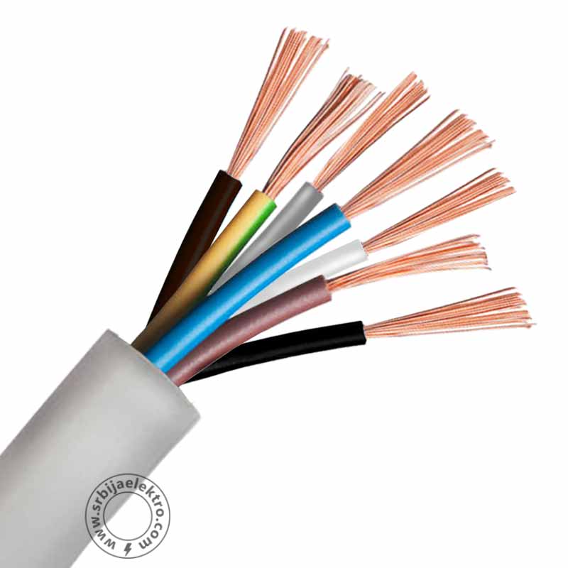 Kabel licnasti PP/J 7x1.5
