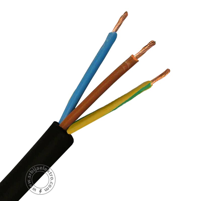 Kabel Gumeni H05RN-F (GG/J) 3x2.5