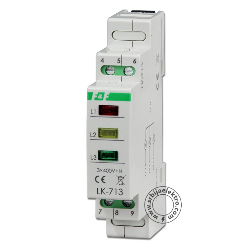 LK-713 Signalna Sijalica 3F za Razvodnu Tablu - FF