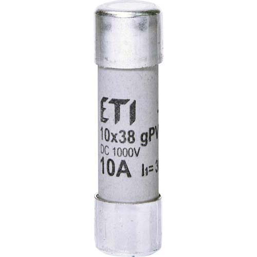 ETI CH10x38 gPV ultra brzi cilindrični osigurač 10A/1000V DC