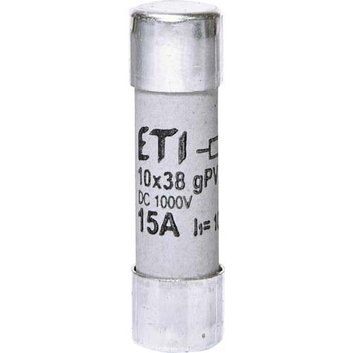 ETI CH10x38 gPV ultra brzi cilindrični osigurač 15A 1000V UL