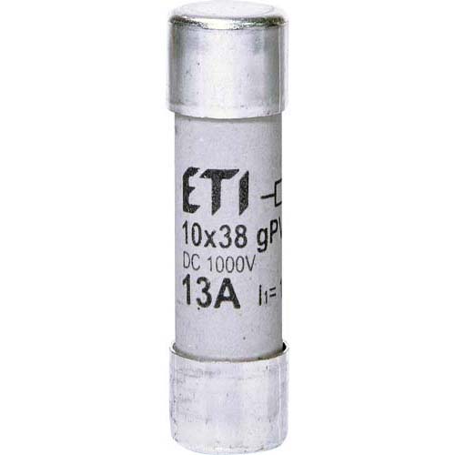 ETI CH10x38 gPV ultra brzi cilindrični osigurač 13A 1000V UL