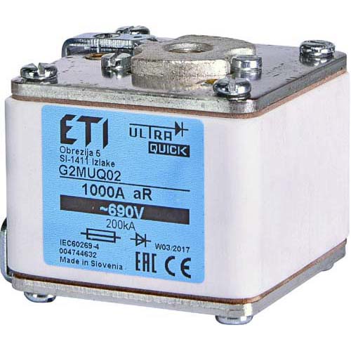 ETI G2MUQ01 ultra brzi NH osigurač/710A/690V