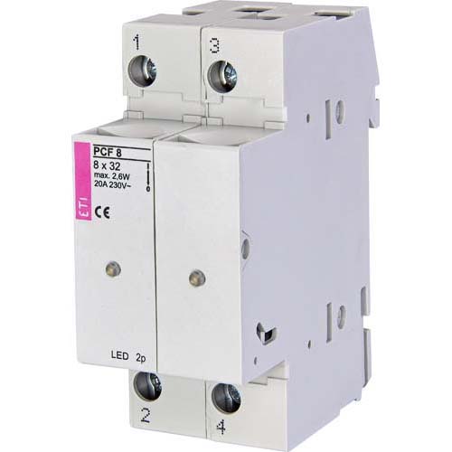 ETI Fuse-switch disconnectors PCF 8 2p LED